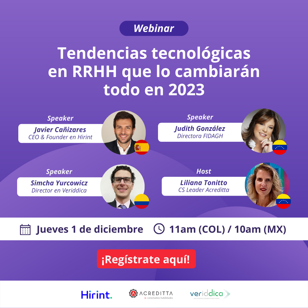 Webinar - Tendencias HR Tech 2023 que no te querrás perder